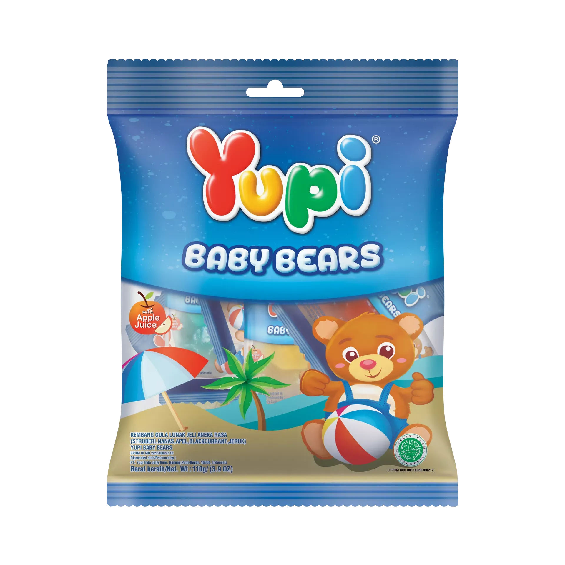 Yupi Gummy Baby Bear 110g - Yupi